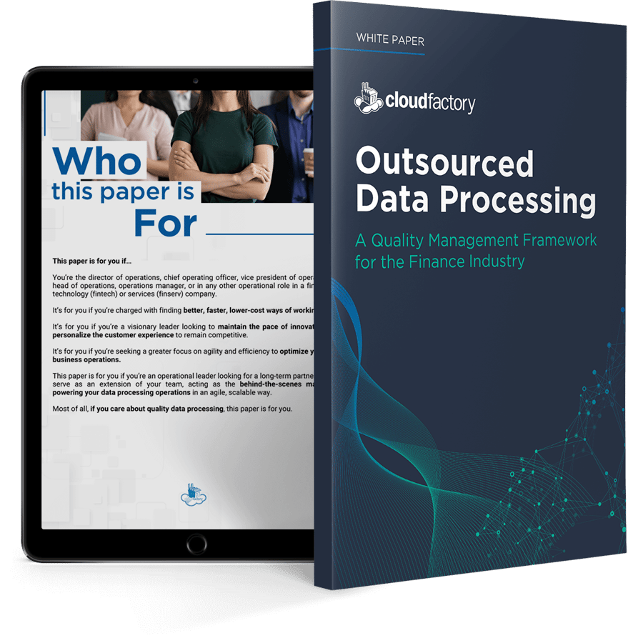 Outsourced Data Processing: A Quality Management Framework for the ...