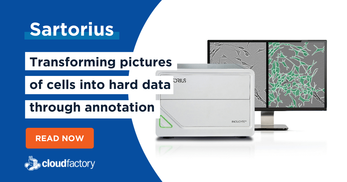 Sartorius: Transforming pictures of cells into hard data through annotation